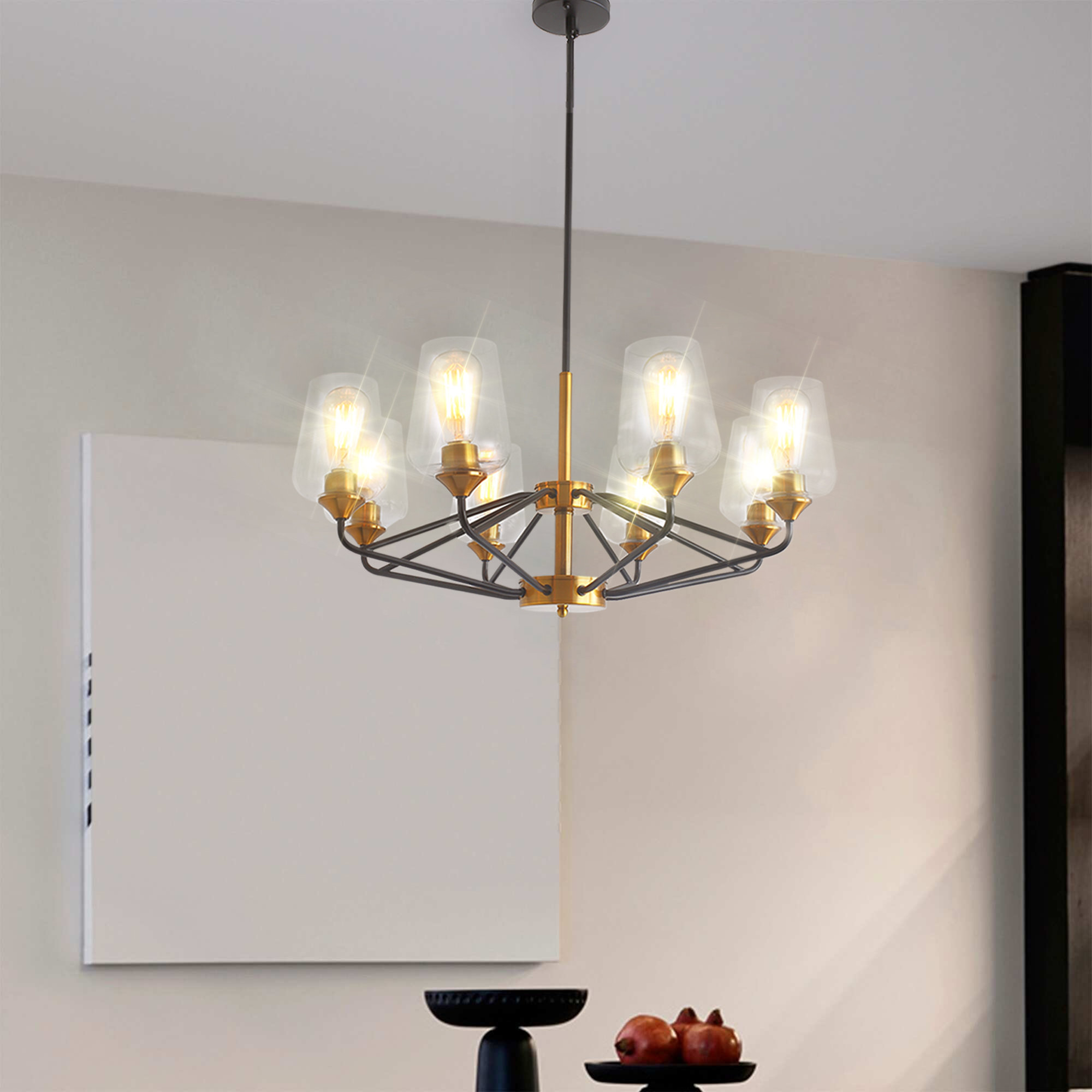 Everly Quinn 8-Light Medieval Ceiling Chandelier | Wayfair