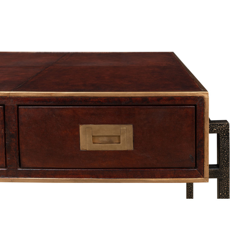 Sarreid Ltd 49'' Rectangular Secretary Desk | Perigold