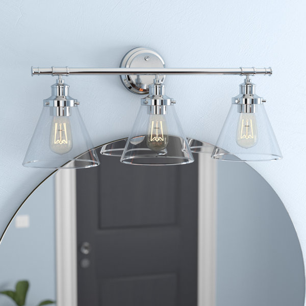 Laurel Foundry Modern Farmhouse Kendrick 3 - Light Dimmable Vanity ...