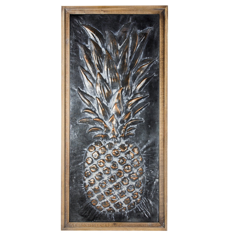 Bay Isle Home Metal Pineapple Wall Décor & Reviews | Wayfair