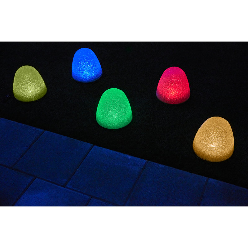 The Holiday Aisle® Sugar Coated LED Gumdrop Christmas 5 Light Battery ...
