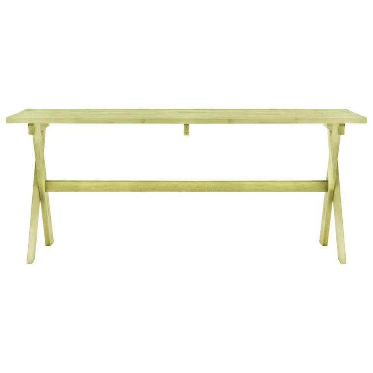 Brambly Cottage Dametta Rectangular 170Cm L Outdoor Table | Wayfair.co.uk