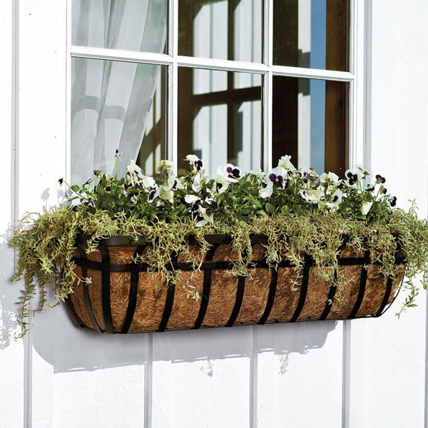 Outdoor-window-flower-boxes | Wayfair