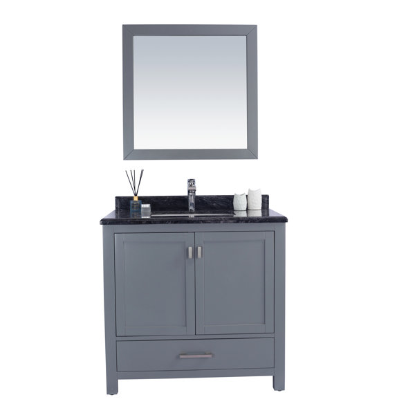 Red Barrel Studio® Mariário 36'' Free-standing Single Bathroom Vanity ...