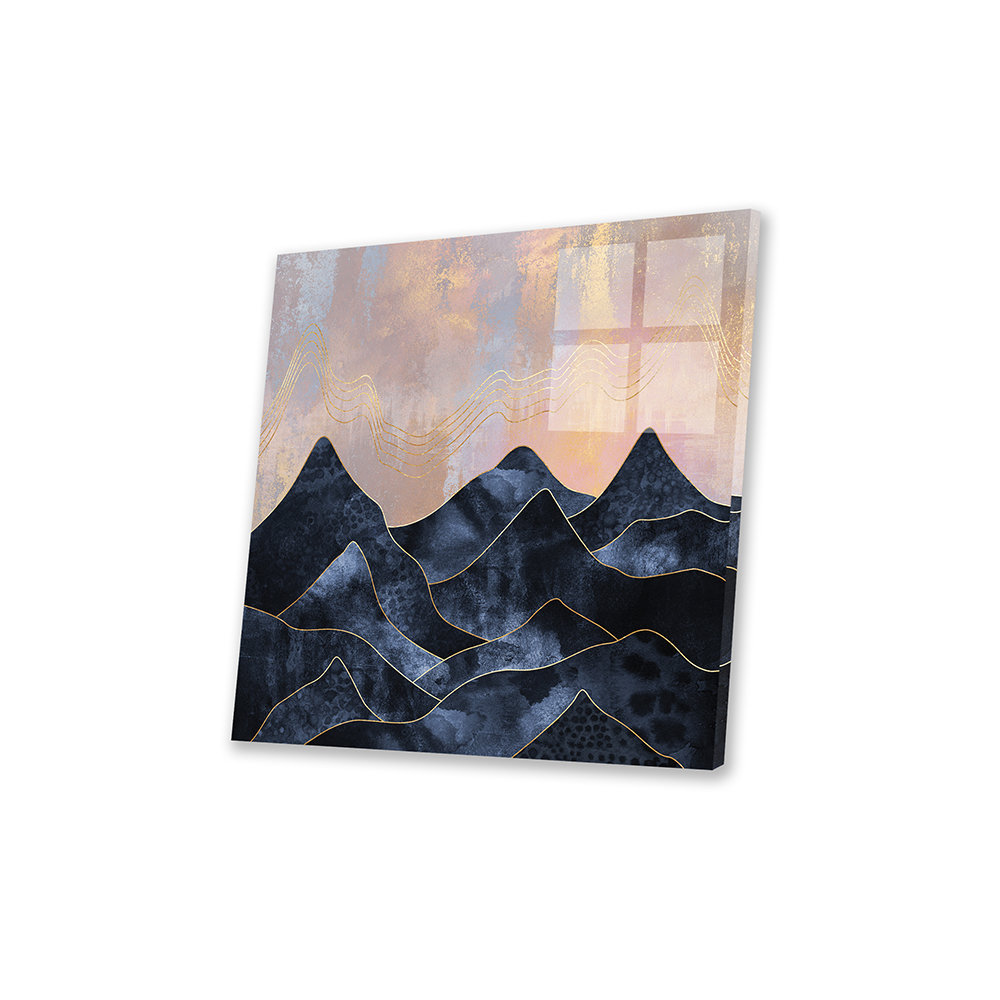 Ivy Bronx Mountainscape by Elisabeth Fredriksson - Unframed Graphic Art ...