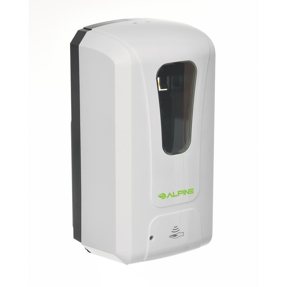 Alpine Industries 1200 Ml. Wall Mount Automatic Gel Hand Sanitizer ...