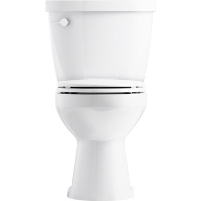 Kohler Cimarron® 1.28 GPF Water Efficient Round Two-Piece toilet (Seat ...