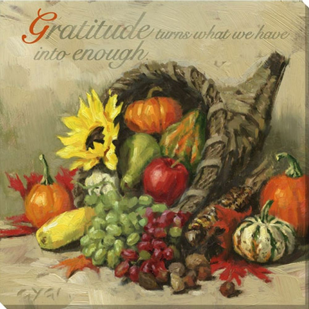 Darren Gygi Home Collection Inspirational Cornucopia Giclee Wall Art by ...