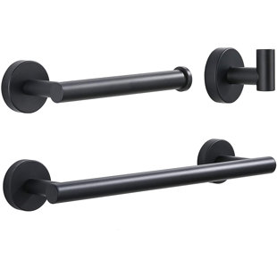 Black Bathroom Hardware Sets | Free Shipping Over $35 | Wayfair