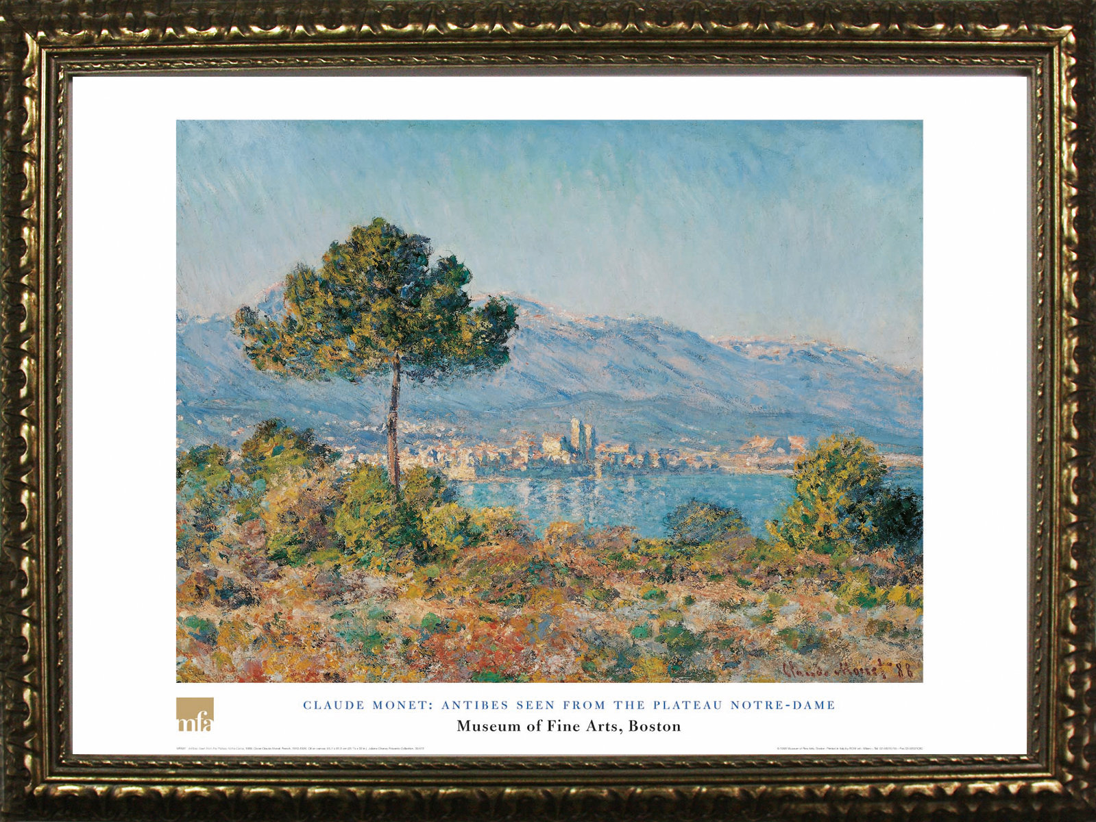 Vault W Artwork Museum Of Fine Arts Boston Claude Monet - Single ...