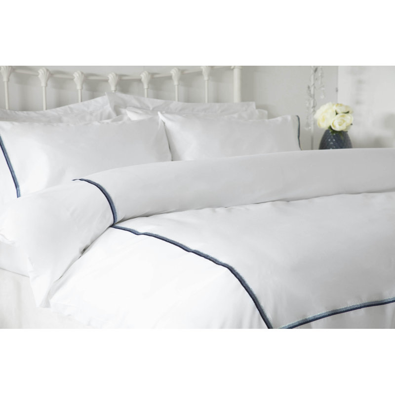 Belledorm Brunswick 200 TC Percale Duvet Cover Set & Reviews | Wayfair ...