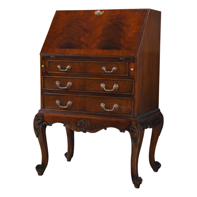 Astoria Grand Lirette Solid Wood Secretary Desk | Wayfair