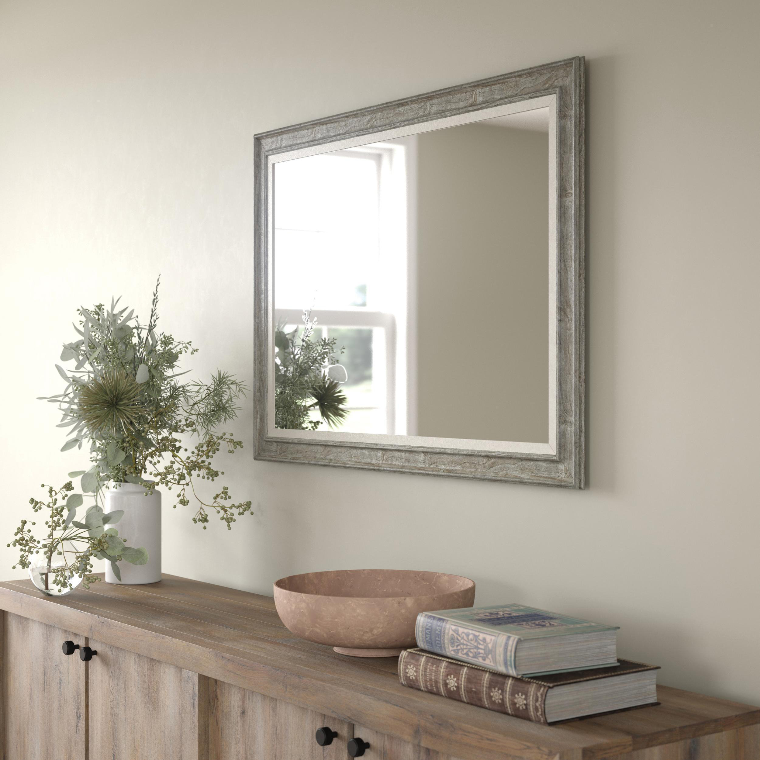 Delta Rectangle Wall Mirror & Reviews | Wayfair