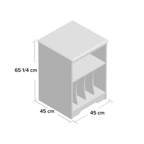 17 Stories Vinyl Record Multimedia Storage Rack & Reviews | Wayfair.co.uk