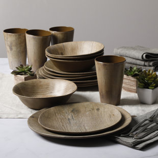 Wayfair | Rustic Dinnerware Sets You'll Love in 2022