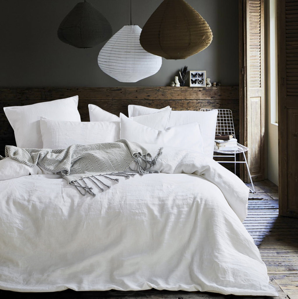 Daniadown Linen Duvet Cover Set & Reviews | Wayfair