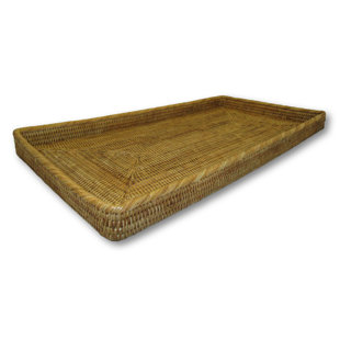 Long Wooden Tray | Wayfair