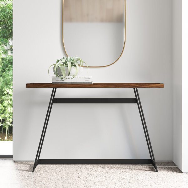 Narrow-farmhouse-console-table | Wayfair