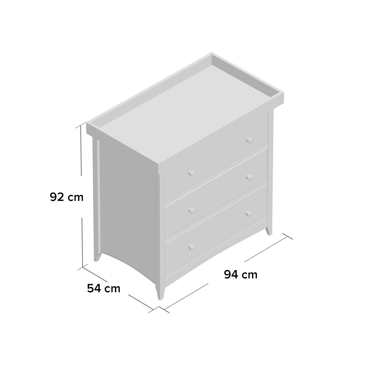 Harriet Bee Eccleston Changing Table & Reviews | Wayfair.co.uk