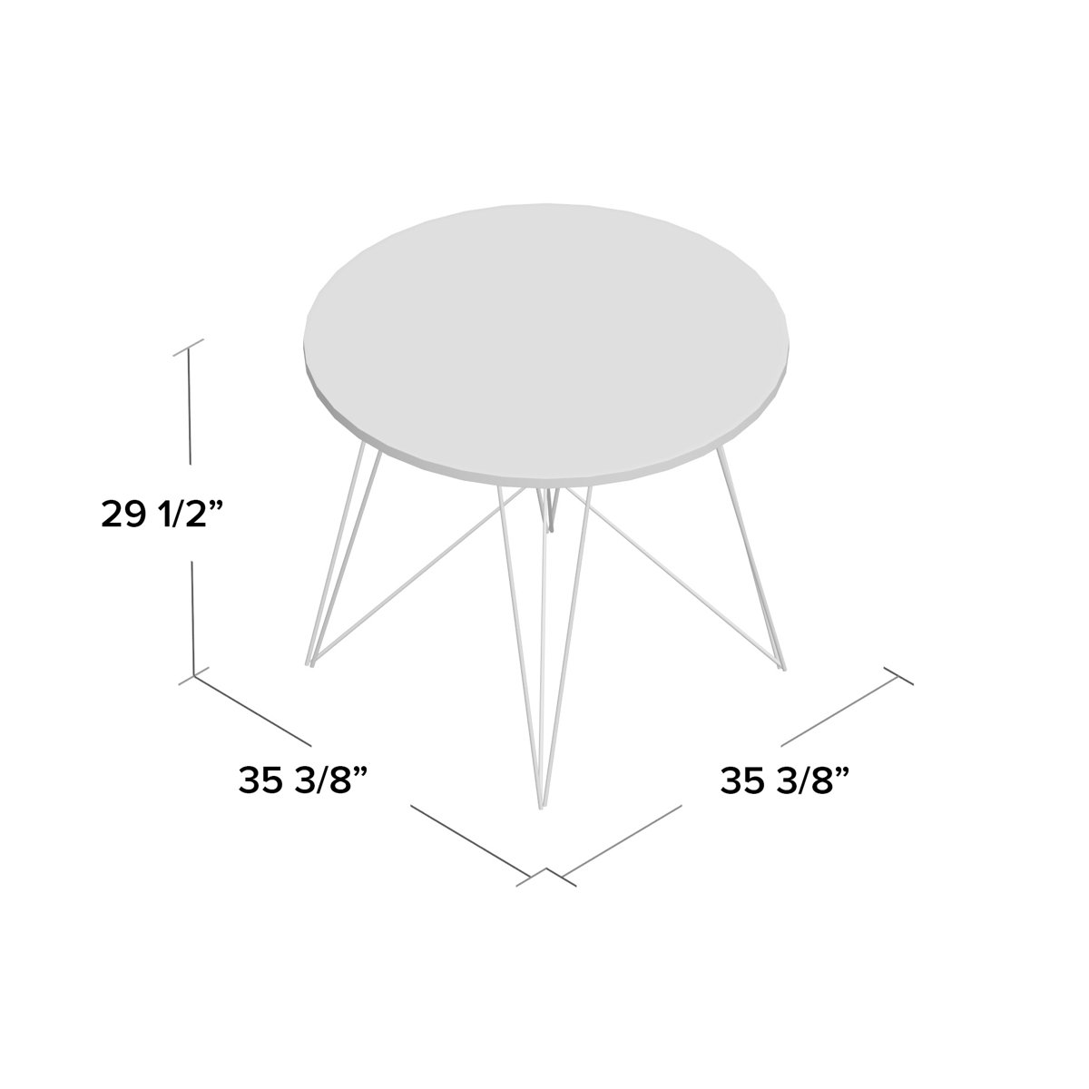 Laurel Foundry Modern Farmhouse Keiper 35.4'' Dining Table & Reviews ...