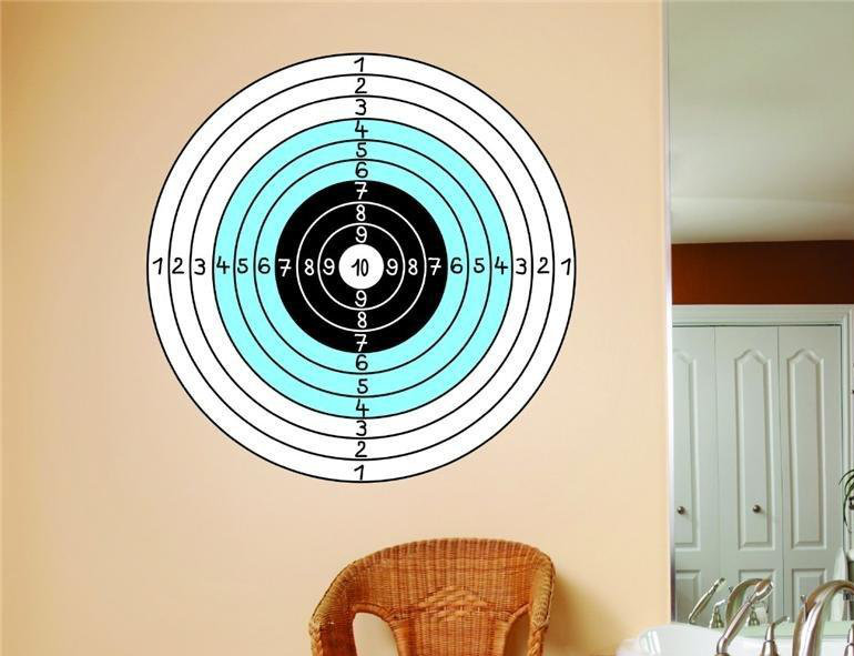Design With Vinyl Aim Wall Decal | Wayfair