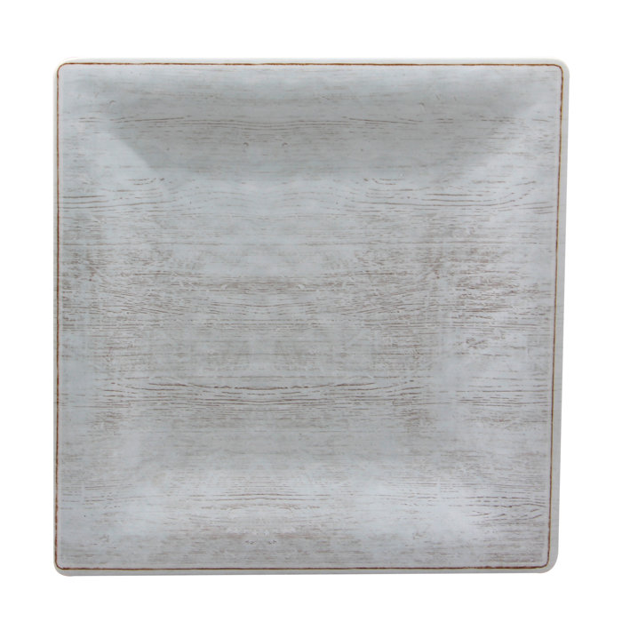 Carlisle Food Service Products Grove 10.5" Melamine Square Dinner Plate ...