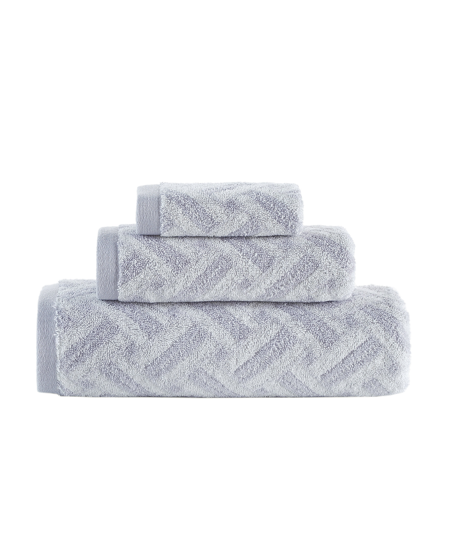 Brooks Brothers Criss Cross Stripe 3 Pcs Towel Set | Wayfair