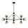 Wade Logan® Hewett 10 - Light Sputnik Modern Linear Chandelier ...