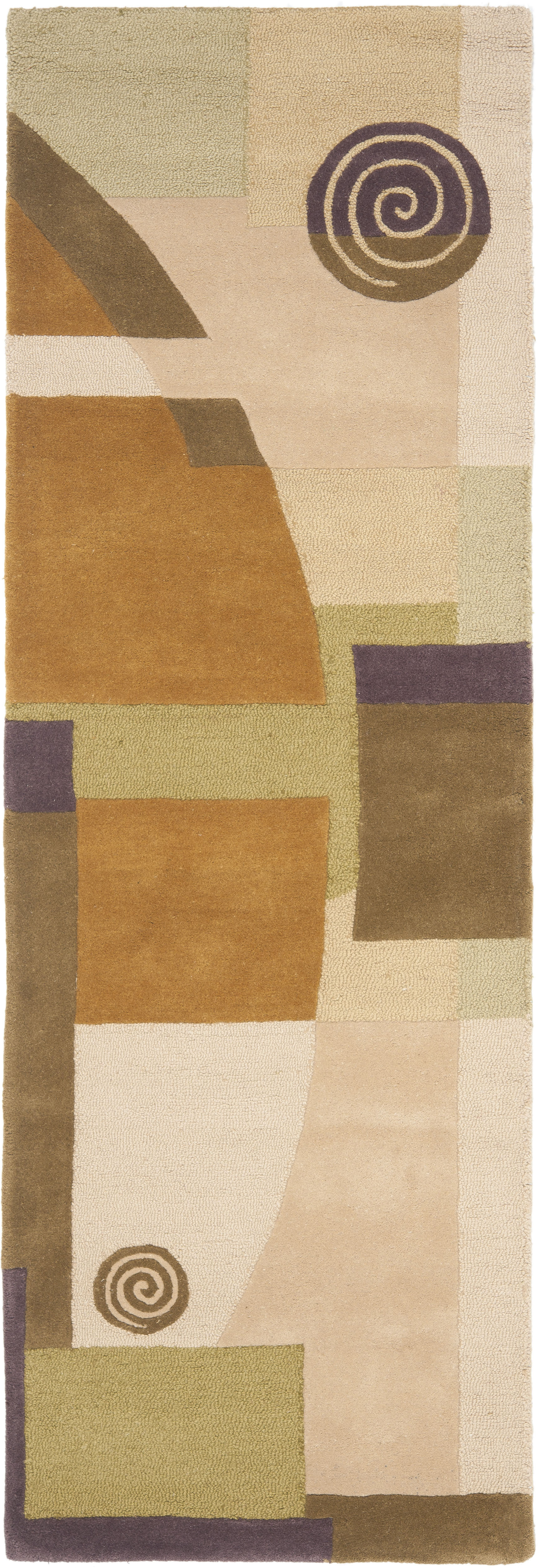 Safavieh Soho Skyline SO24A Beige Contemporary Rug | Wayfair