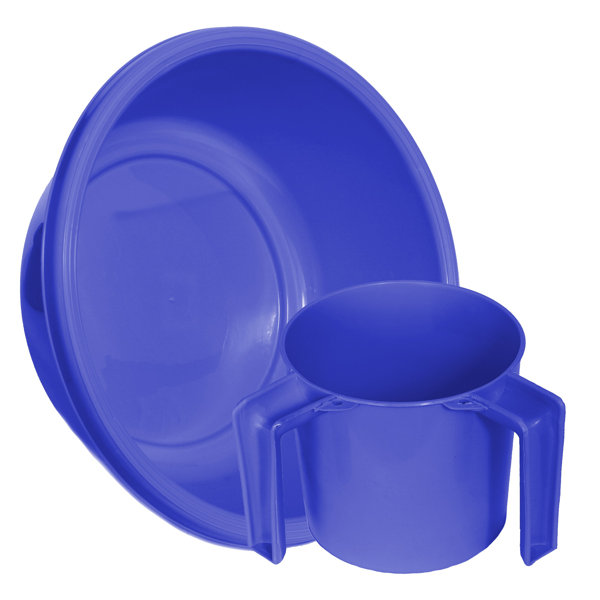 YBM Home Round Wash Cup and Wash Basin Set | Wayfair