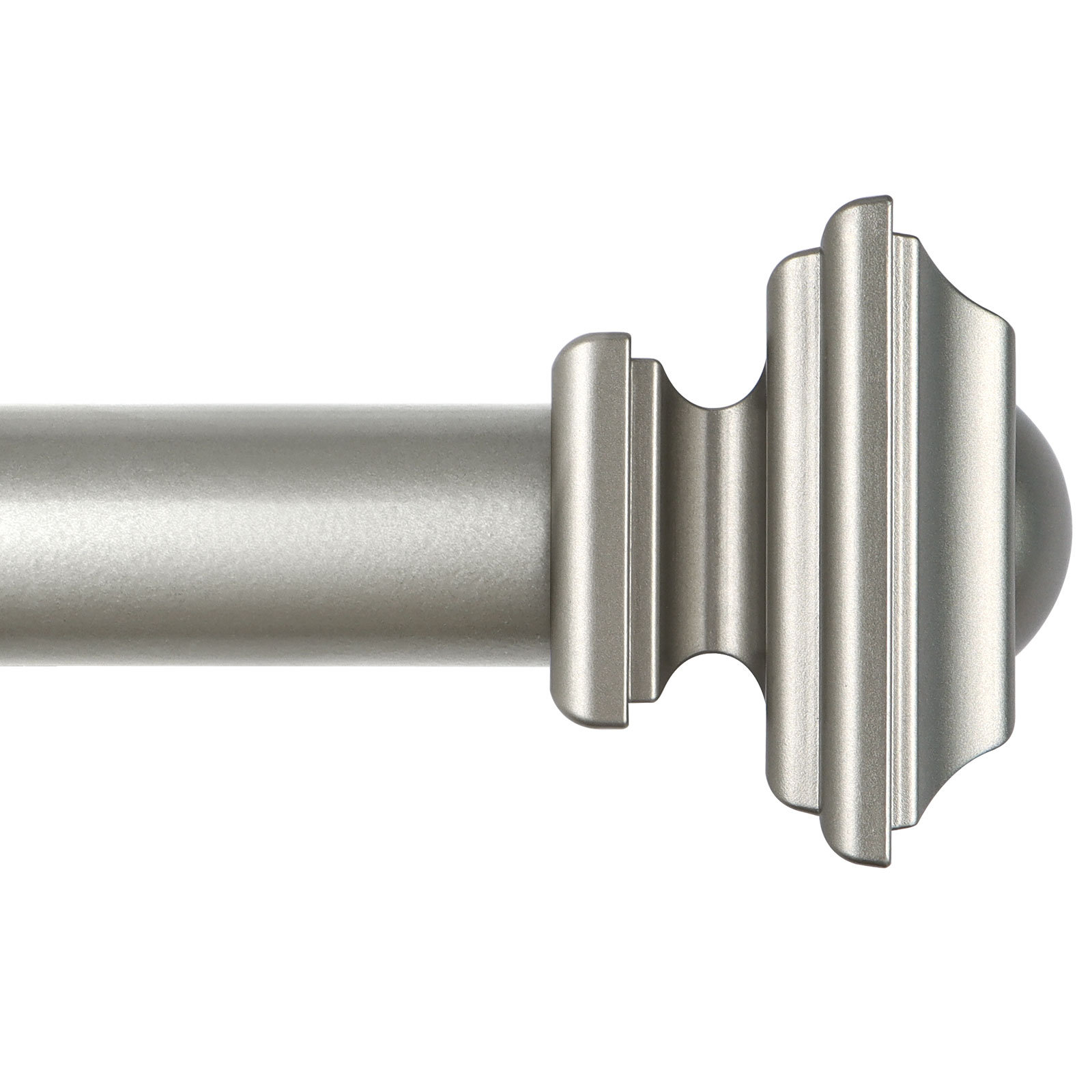 House of Hampton® Bloxom Adjustable Single Curtain Rod & Reviews | Wayfair