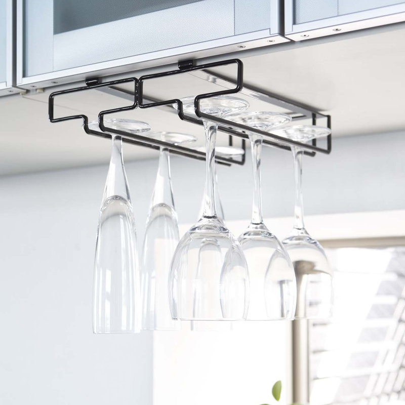 Yamazaki USA Tower Hanging Wine Glass Rack & Reviews | Wayfair