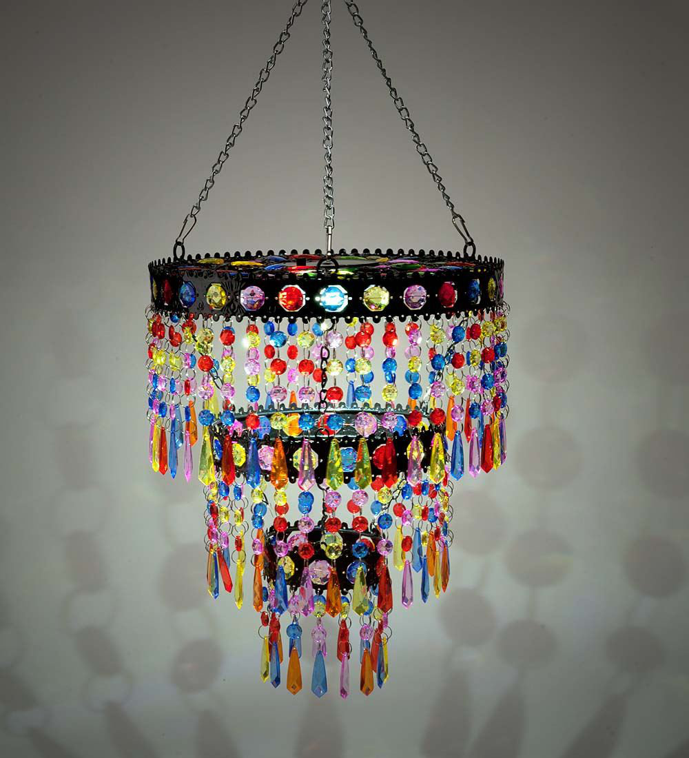 Wind & Weather 10.5" Solar Powered Outdoor Hanging Light & Reviews ...