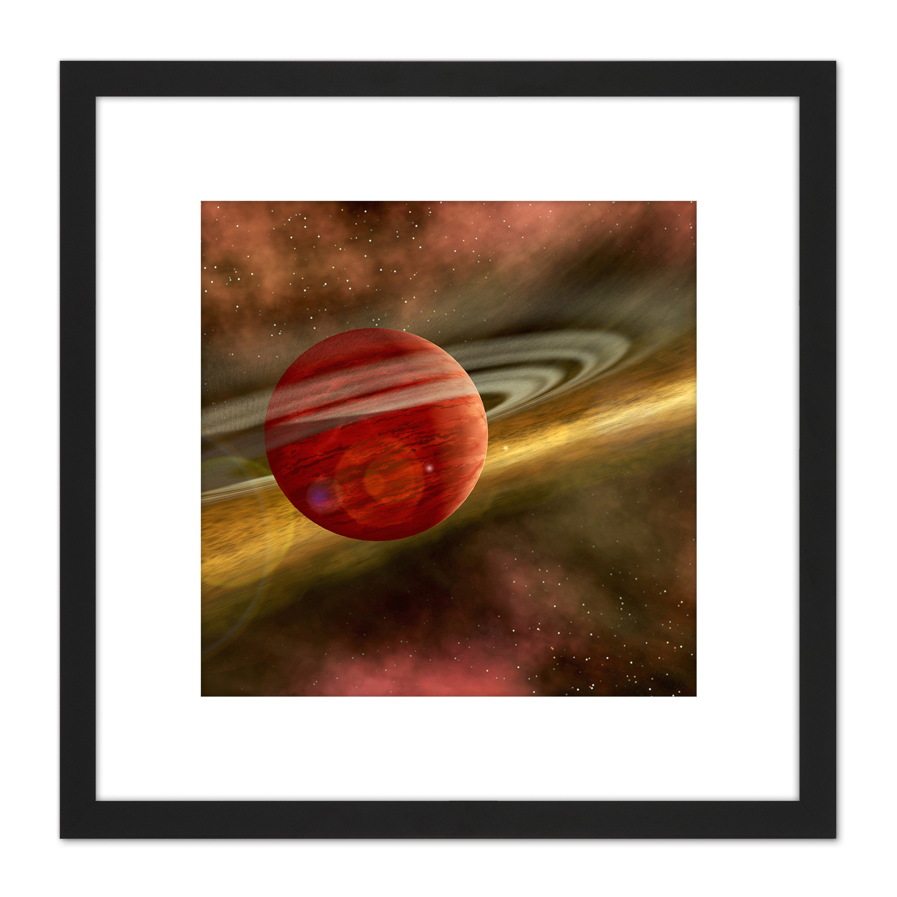 Ebern Designs Space NASA Birth Planet Discs Star Orbit Illustration ...