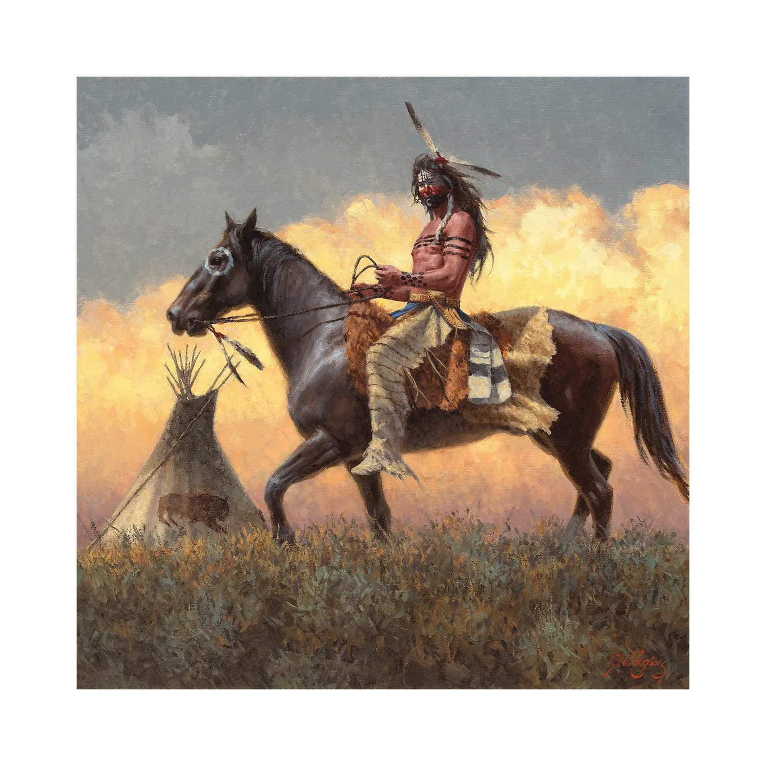 East Urban Home A Lakota Leader by Joe Velazquez - Wrapped Canvas ...