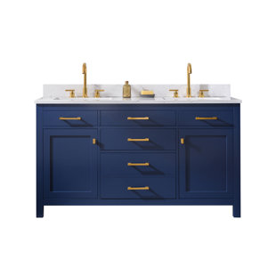 60 Inch Blue Double Vanities You'll Love in 2021 | Wayfair