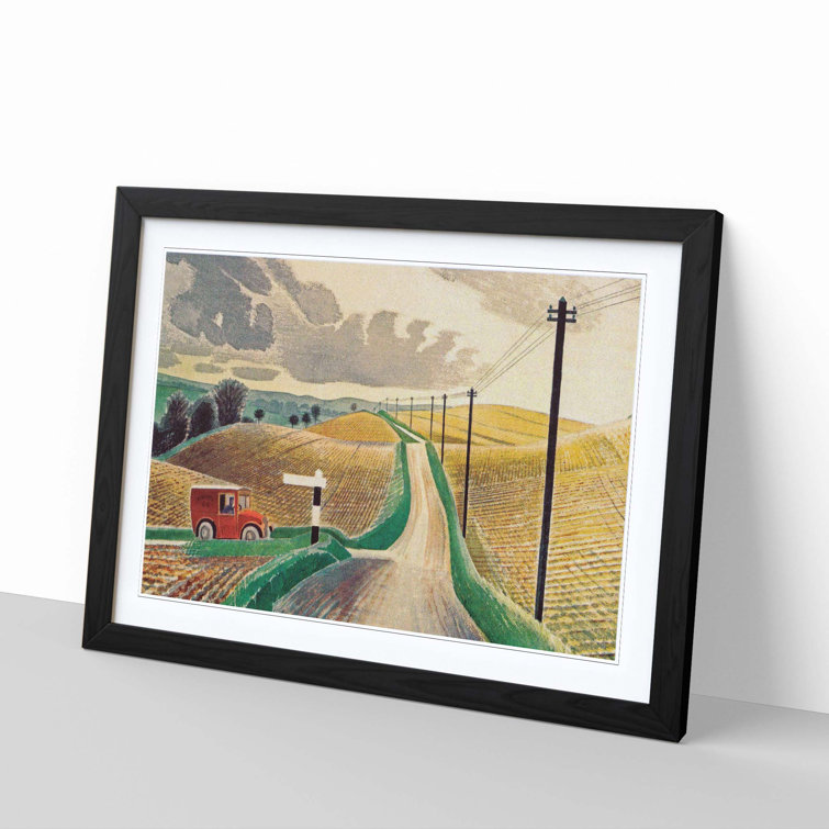 East Urban Home Eric Ravilious - Picture Frame Graphic Art | Wayfair.co.uk