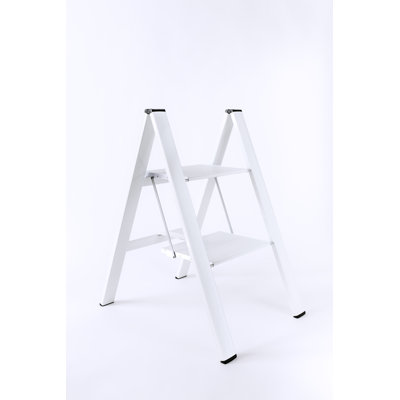WFX Utility™ 2 - Step Aluminum Lightweight Folding Step Stool & Reviews ...