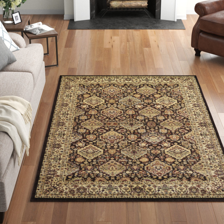 Astoria Grand Niles Oriental Area Rug in Brown & Reviews | Wayfair