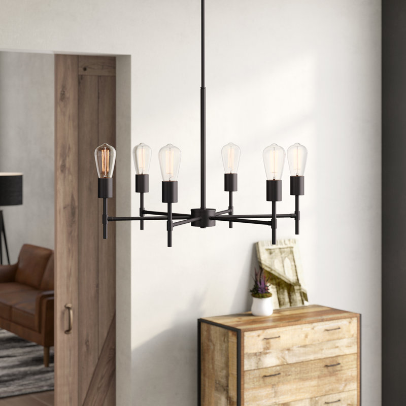 Williston Forge Sherri 6 - Light Sputnik Sphere Chandelier & Reviews ...