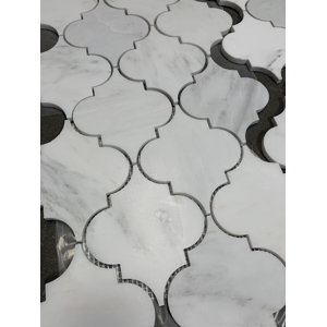 Bloom Stone 5" x 6" Porcelain Honeycomb Wall & Floor Tile | Wayfair