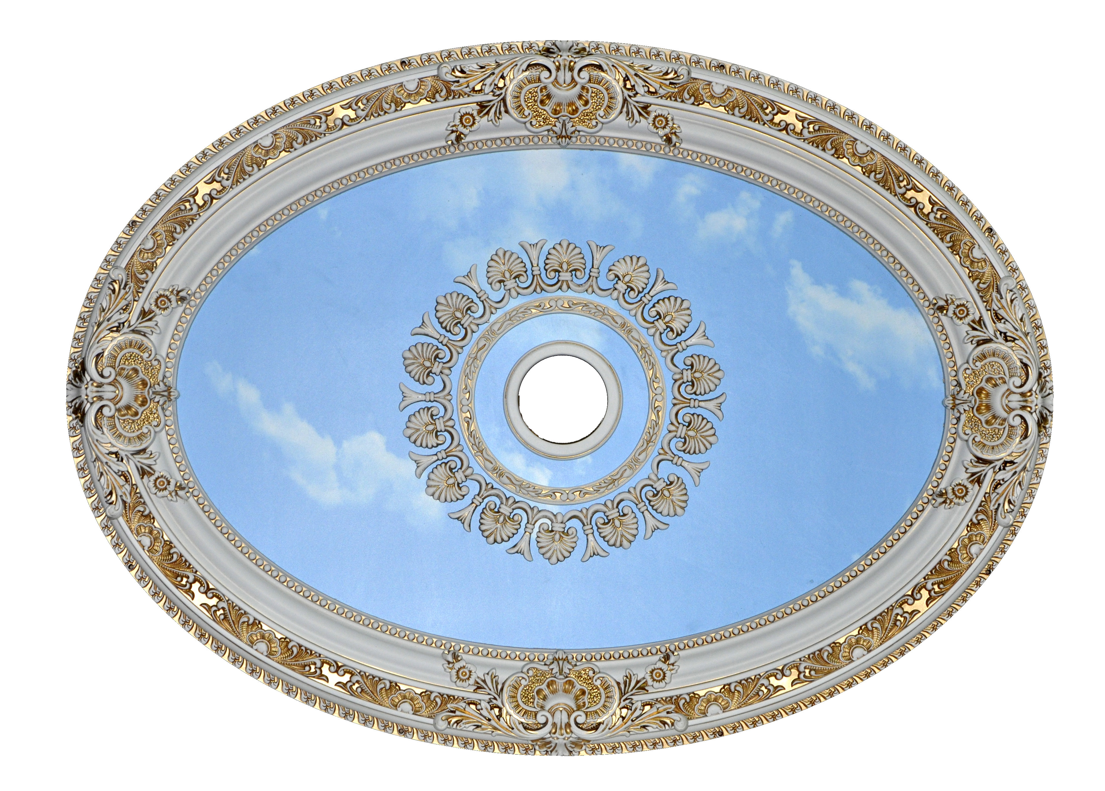 Artistry Lighting Oval Ceiling Medallion - Wayfair Canada