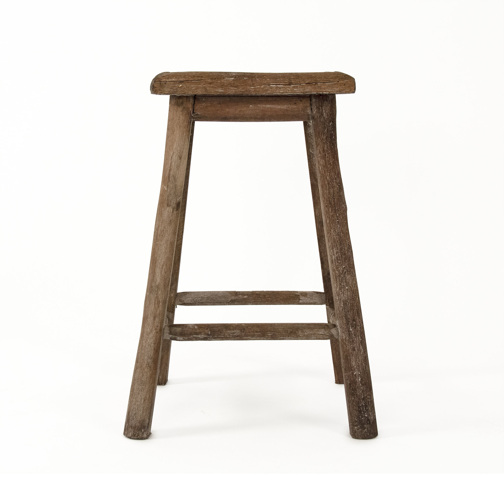 Millwood Pines Shaunie 19'' Tall Solid Wood Accent Stool & Reviews ...