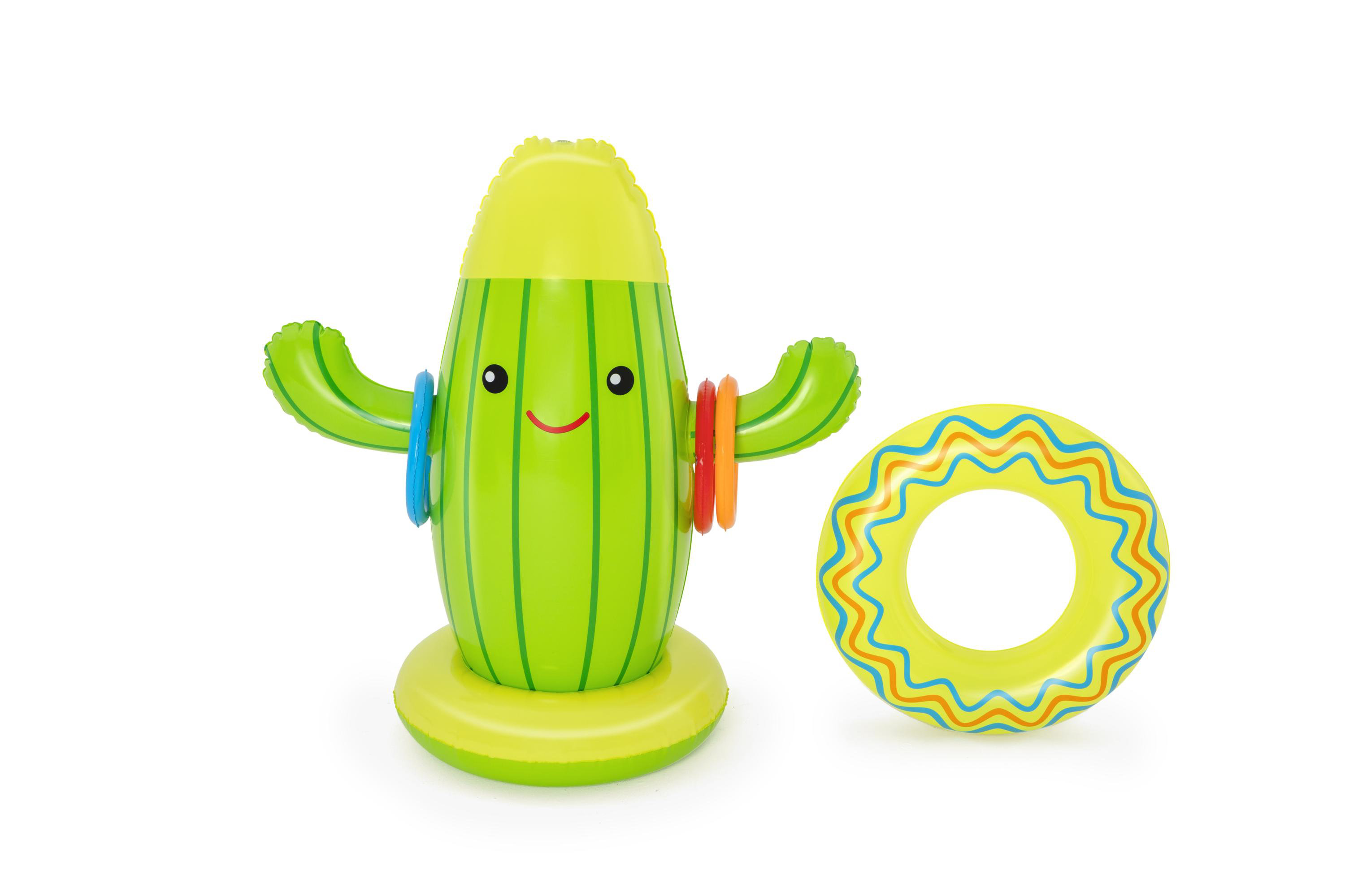 Freeport Park Bestway Sweet & Spiky Cacti Inflatable Kids Sprinkler ...