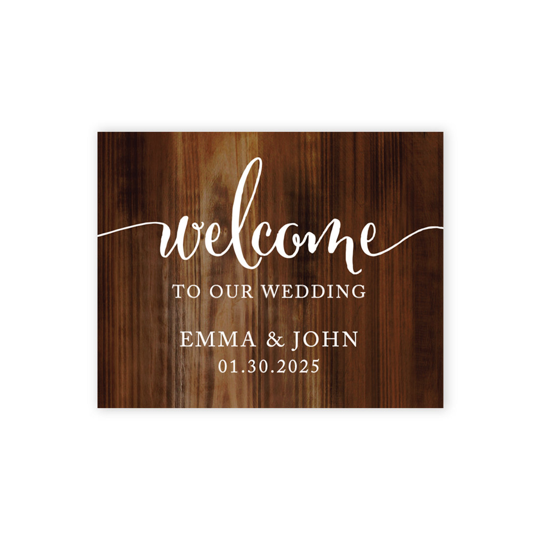 Koyal Wholesale Custom Large Canvas Welcome Sign | Wayfair
