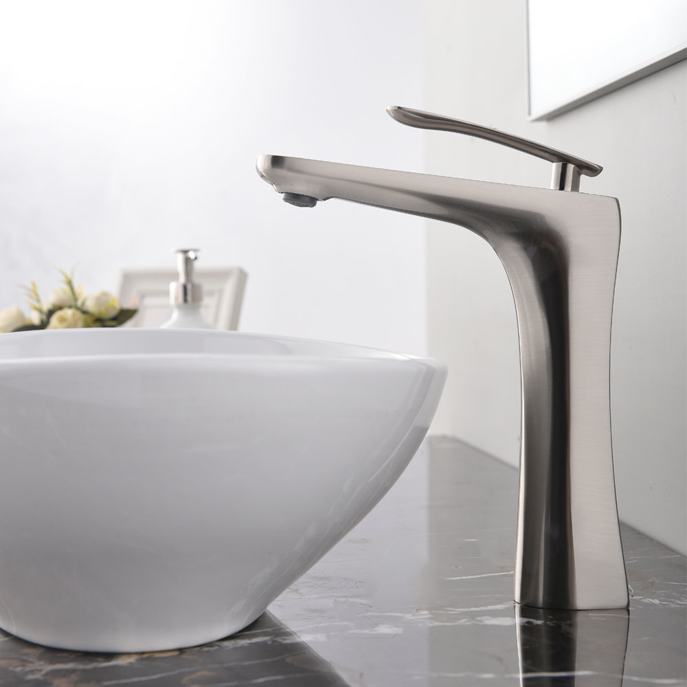 VAPSINT Single Hole Faucet Single-handle Bathroom Faucet | Wayfair