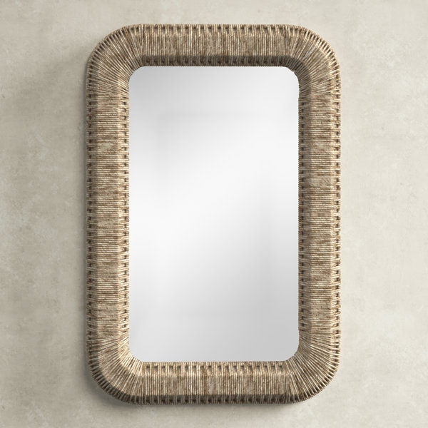 Birch Lane™ Hollis Rectangle Rope Wall Mirror | Wayfair