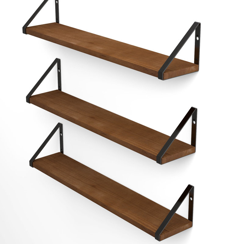 Laurel Foundry Modern Farmhouse Tablette en bois massif Nenita et ...