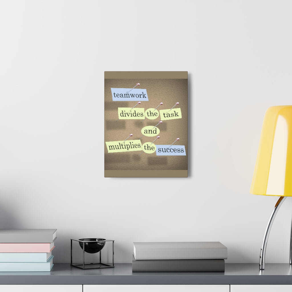 Trinx Teamwork Multiplies The Success - Textual Art on | Wayfair