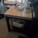 Lark Manor Claiborne 24'' Tall Genuine Marble End Table & Reviews | Wayfair